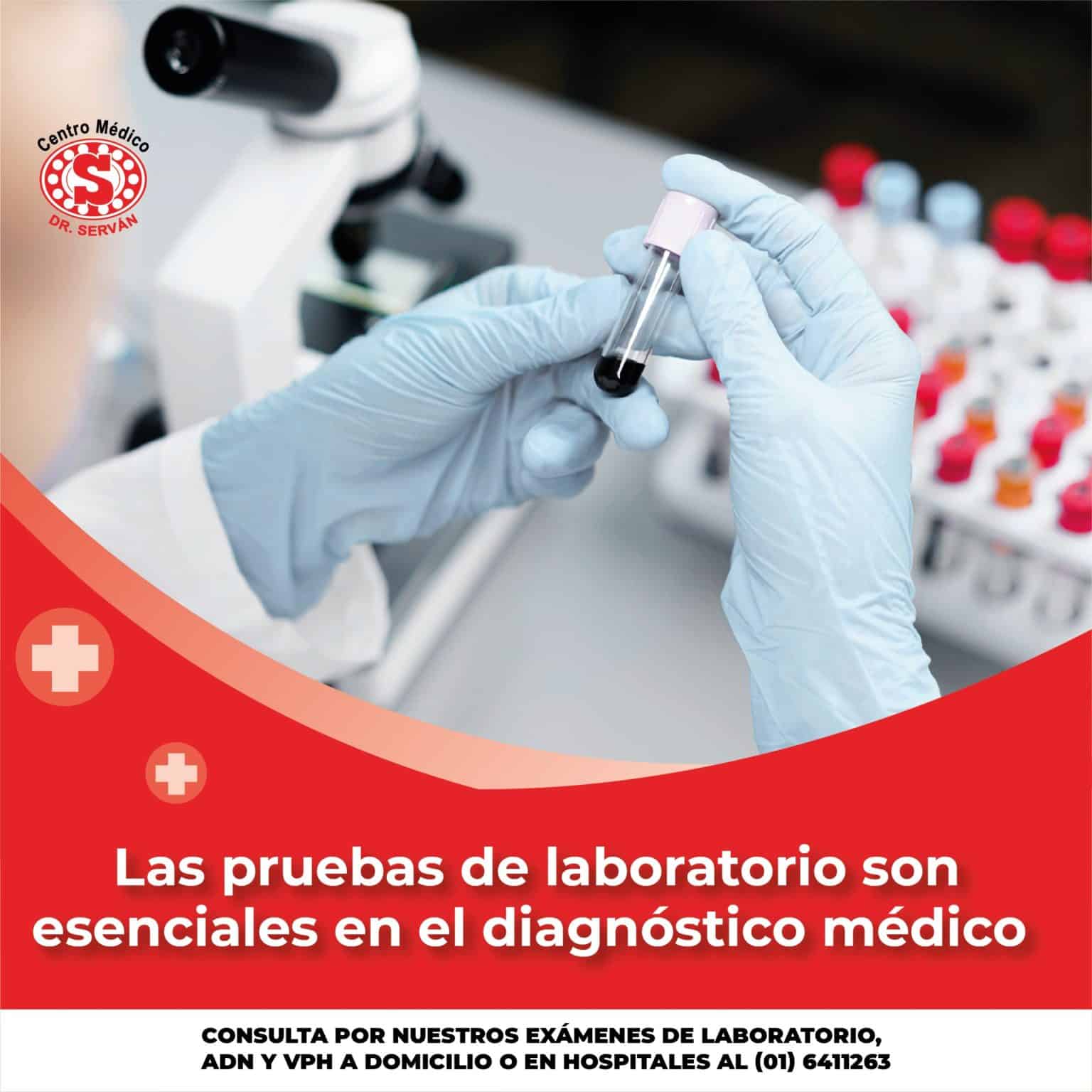 Las pruebas de laboratorio son esenciales en el diagnóstico médico ...