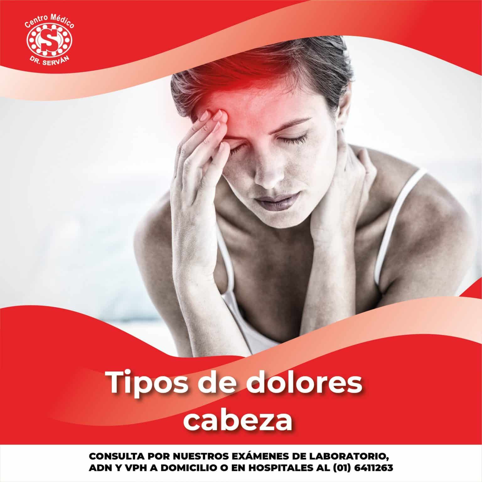 Tipos de dolores de cabeza - Centro Médico Dr. Serván