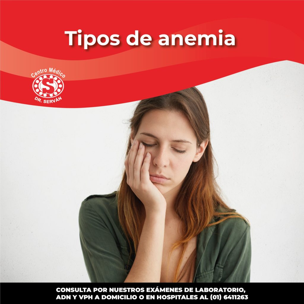 Tipos de anemia - Centro Médico Dr. Serván