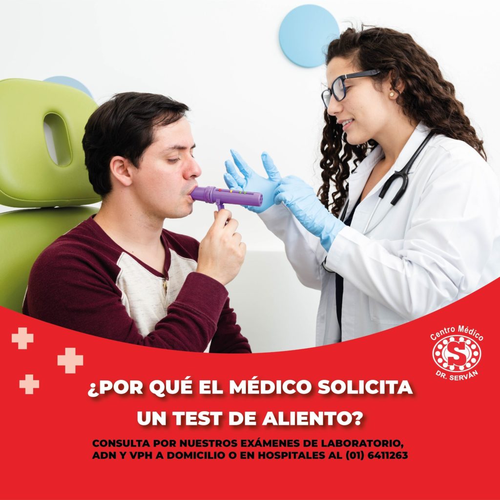 ¿Por qué el médico solicita un test de aliento? - Centro Médico Dr. Serván